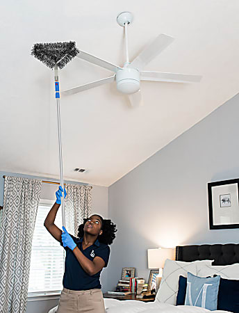 Gritt Commercial Duster Brush With 8 Telescopic Pole 15 Gray - Office Depot