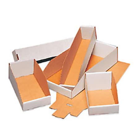 Office Depot Brand Standard Duty Open Top Bin Storage Boxes Small Size ...