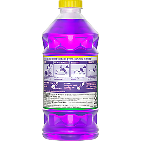 Pine Sol Multi Surface Cleaner Lavender Clean 40 Oz Pack Of 8 Bottles ...