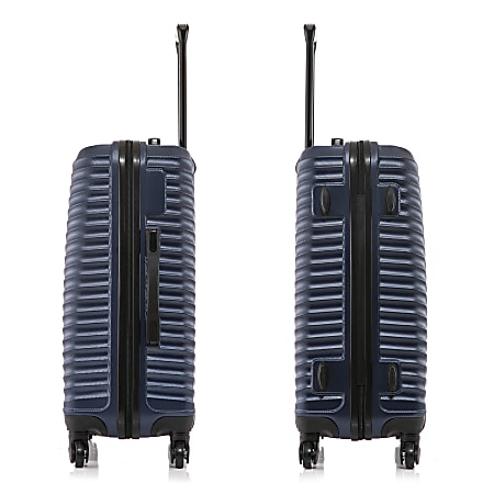 DUKAP Adly ABS Hardside Spinner Suitcase 25 716 H x 16 1516 W x 10 14 D ...