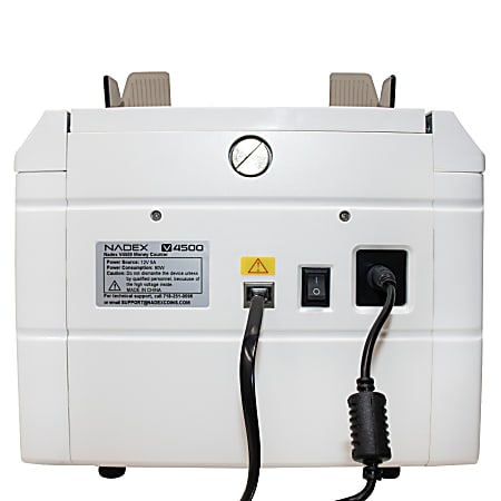 Nadex Coins V4500 Front Loading Bill Counting Machine 11 1316 H x 12 58 ...