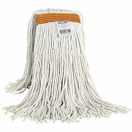 Globe Commercial Products Cot Pro Cotton Narrow Band Wet Cut End Mop 20 ...