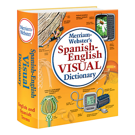 Merriam Websters Spanish English Visual Dictionary - Office Depot