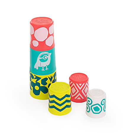 Miniland Feel To Learn Stacking Cups - Office Depot
