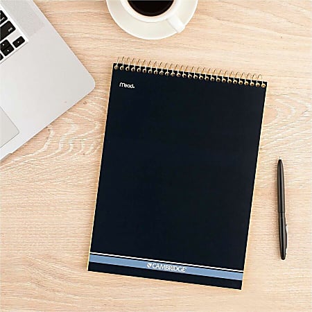Cambridge Stiff Back Wire Bound Notebook 8 12 x 11 34 Legal Ruled 70 ...