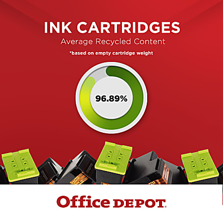 Office Depot Brand Remanufactured Black Ink Cartridge Replacement For ...