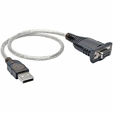 Tripp Lite USB to Null Modem Serial FTDI Adapter Cable with COM ...