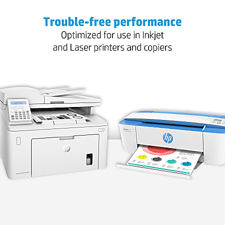 HP MultiPurpose20 Printer Copy Paper Ultra White Letter 8.5 x 11 500 ...