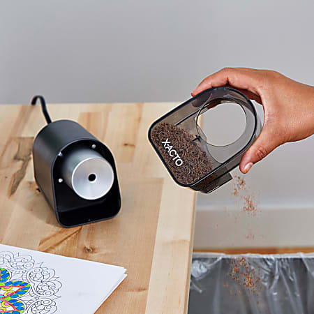 X ACTO XLR Electric Pencil Sharpener Black - Office Depot