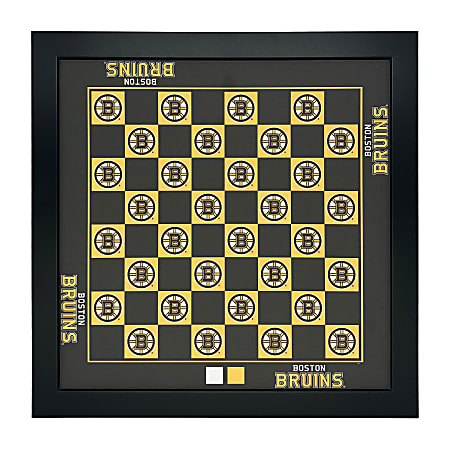 Imperial NHL Wall Mounted Magnetic Chess Set Boston Bruins - Office Depot