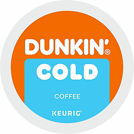 Dunkin Brew K Cup Pod Over Ice Keurig Single Serve K Cup Pods 22 Count ...