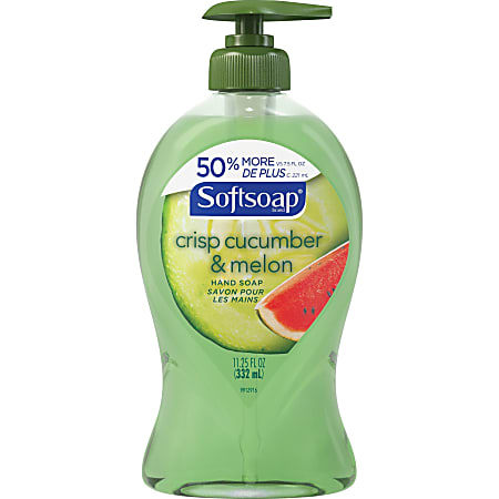 Softsoap Cucumber/Melon Hand Soap - Crisp Cucumber & Melon Scent - 11.3 ...