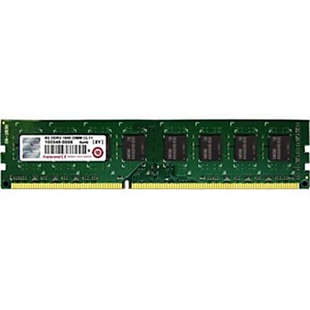 Transcend TS256MLK64V3N 2GB DDR2 SDRAM Memory Module - For Desktop PC - 2 GB - DDR3-1333/PC3 ...