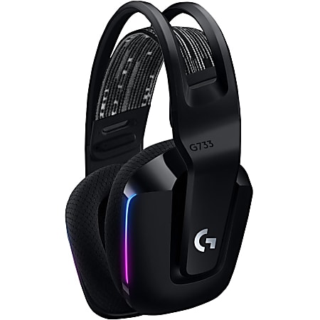 Logitech G733 Lightspeed Wireless RGB Gaming Headset Stereo Wireless 65 ...