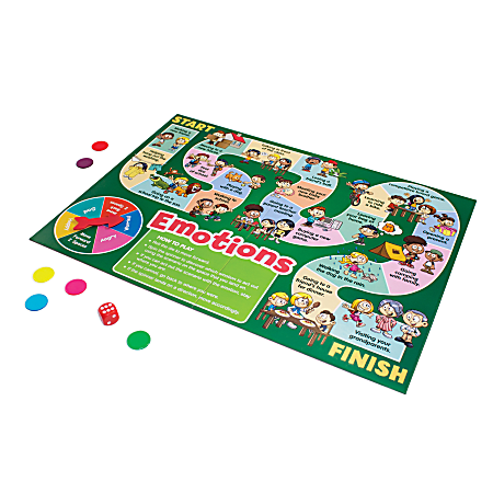 Junior Learning 4 Social Skills Board Games - Office Depot