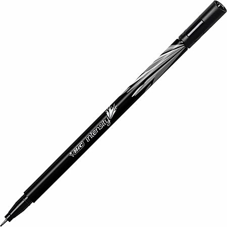 BIC Intensity Fineliner Marker Pens Fine Point 0.4 mm Assorted Ink ...