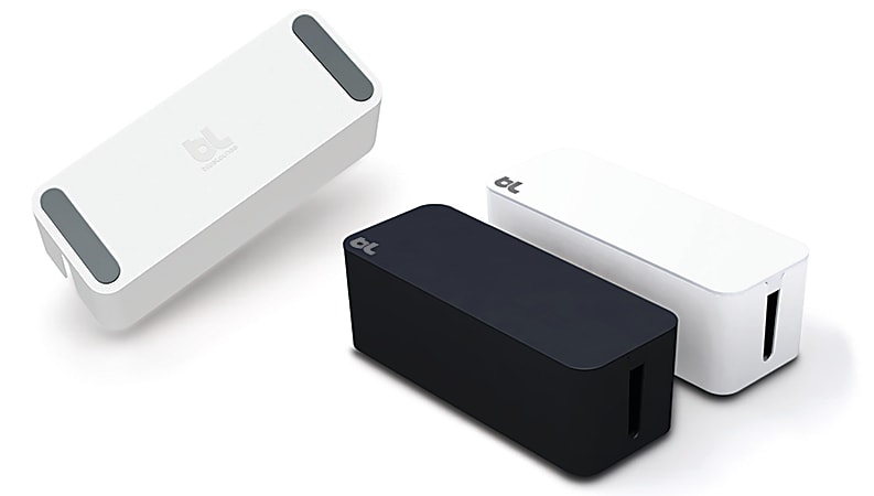 BlueLounge CableBox Cable Management System White - Office Depot