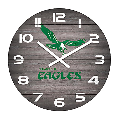 Imperial NFL Vintage Weathered Wall Clock 16 Philadelphia Eagles - ODP ...