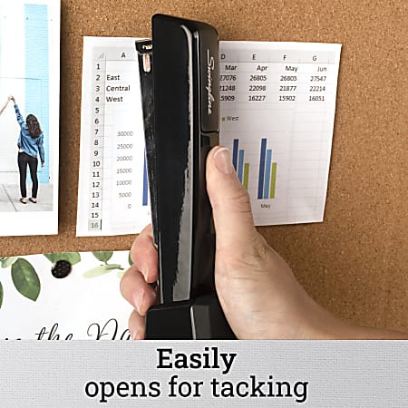 Swingline 747 Classic Stapler 20 Sheets Capacity Black - Office Depot