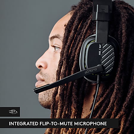 Astro A10 Headset Stereo Mini phone 3.5mm Wired 32 Ohm 20 Hz to 20 kHz ...