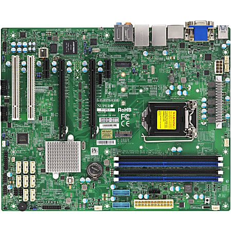 Supermicro X11SAE F Workstation Motherboard Intel C236 Chipset Socket ...