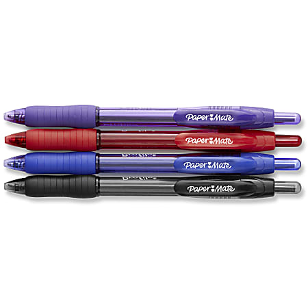 Paper Mate Profile Retractable Ballpoint Pens Bold Point 1.4 mm ...