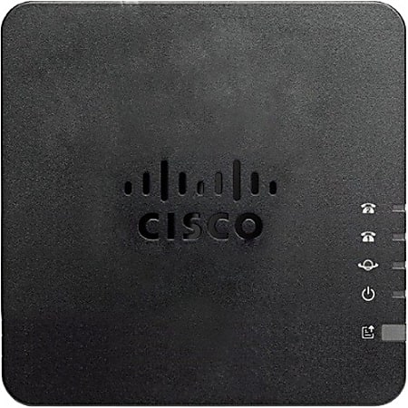 Cisco 2-Port Analog Telephone Adapter with Router For Multiplatform - 2 ...