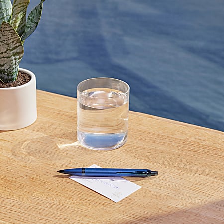 Parker IM Ballpoint Pen Medium Point 0.7 mm Monochrome Blue Barrel Blue ...
