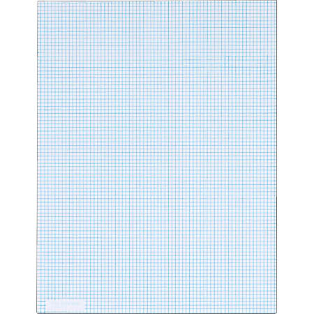 TOPS Graph Pad 50 Sheets Both Side Ruling Surface 20 lb Basis Weight ...