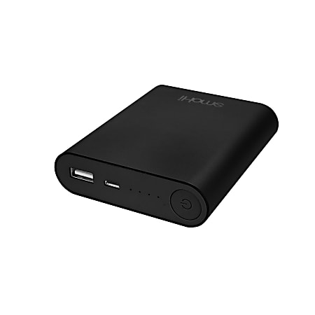 iHome SuperCharge 10000 mAh External Battery Black IH PP1006AG - Office ...