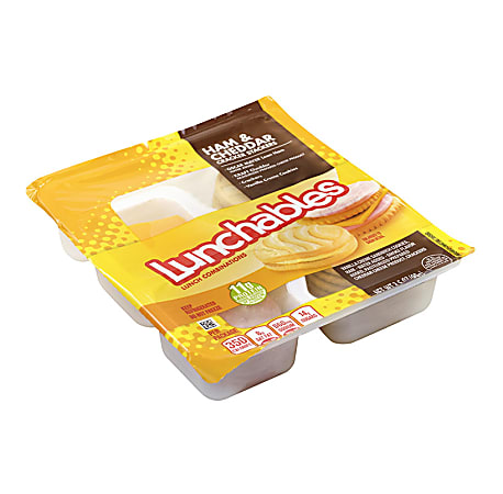 Lunchables Stackers Assorted Flavors Pack Of 6 Lunchables - Office Depot