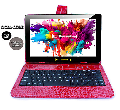 NEW LINSAY 10.1 Octa Core 256GB Storage 4GB RAM Android 15 Tablet Dual ...