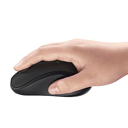 Logitech M310 Wireless Optical Mouse Black - Office Depot