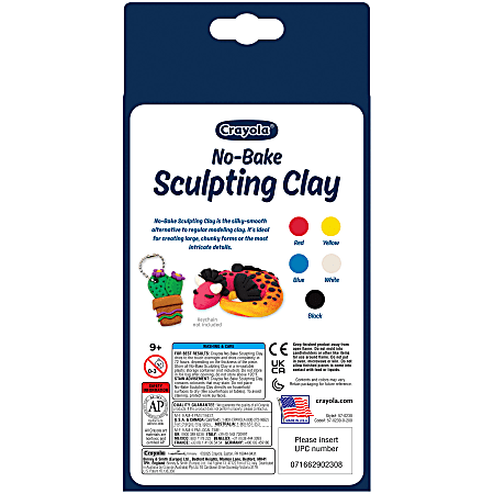 Crayola Sculpting Clay Assorted Colors 5 Count - Office Depot