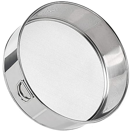 Better Houseware 9 Stainless Steel Sifter Sieve 50 Mesh Silver - Office ...