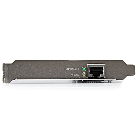 StarTech.com 1 Port PCI Express PCIe Gigabit Network Server Adapter NIC ...
