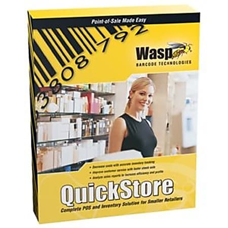 Wasp QuickStore Point of Sale Solution Professional Edition Product ...