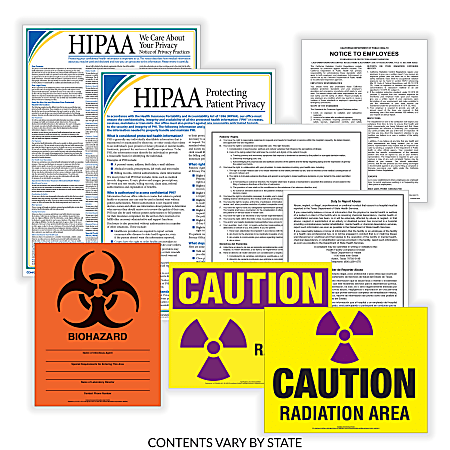 ComplyRight Healthcare Poster Set English New Mexico - Office Depot