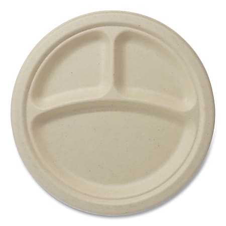 World Centric Fiber Plates 9 Natural Carton Of 1000 Plates - ODP ...