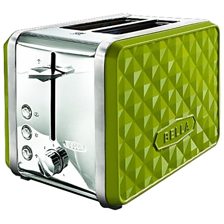 lime green toaster 2 slice