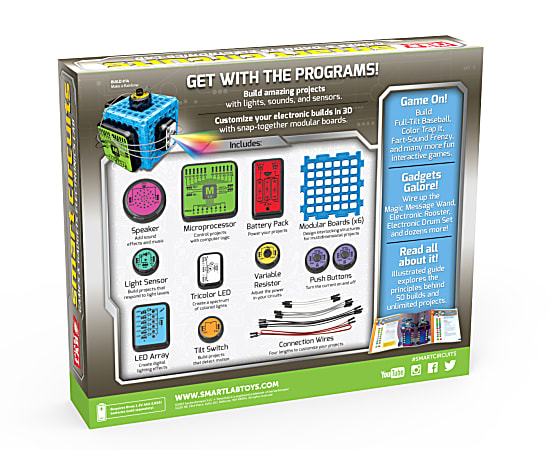 SmartLab QPG Lab For Kids Smart Circuits Electronics Lab Grade 3 12 ...