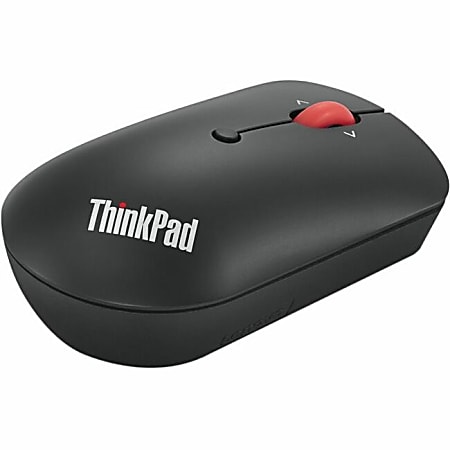 Lenovo ThinkPad USB C Wireless Compact Mouse Optical Wireless 2.40 GHz ...