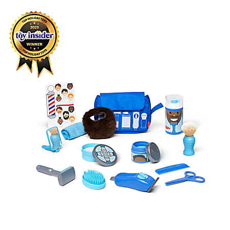 Melissa Doug Barber Shop Play Set 13 16 x 10 116 - Office Depot