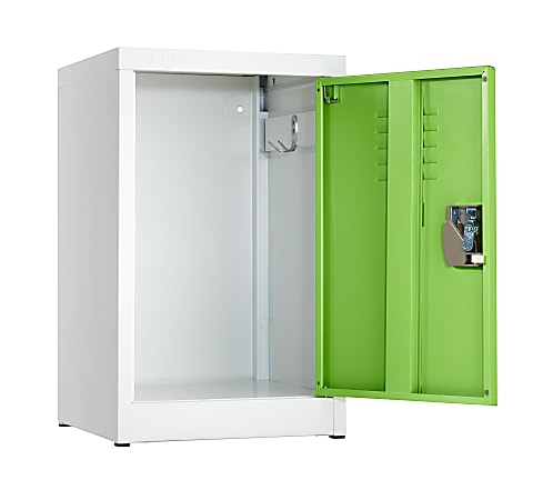Alpine AdriOffice 1 Tier Steel Lockers 24 H x 15 W x 15 D Green Set Of ...