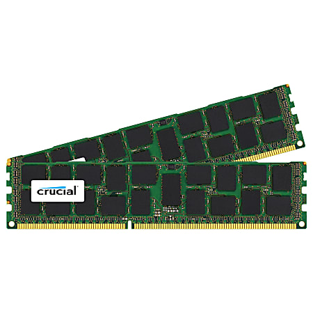Crucial 16GB kit 8GBx2 240 pin DIMM DDR3 PC3 12800 Memory Module ...