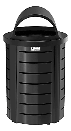 decorative trash cans commercial