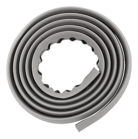 Ativa Cable Management Tube Gray - Office Depot