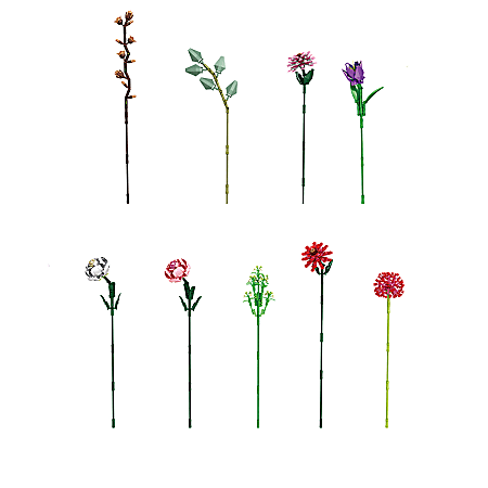 Contixo BK03 Spring Bouquet Floral Collection Building Block Set Grade ...