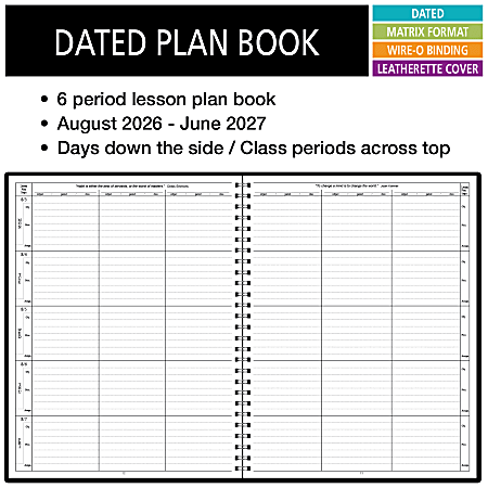 2026 2027 ELAN Publishing WeeklyMonthly Academic Year Teacher Lesson ...