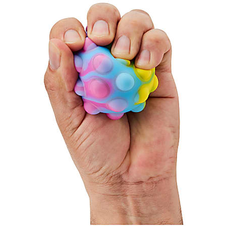 Custom Tie Dye Push Pop Ball 2 12 x 2 12 - Office Depot